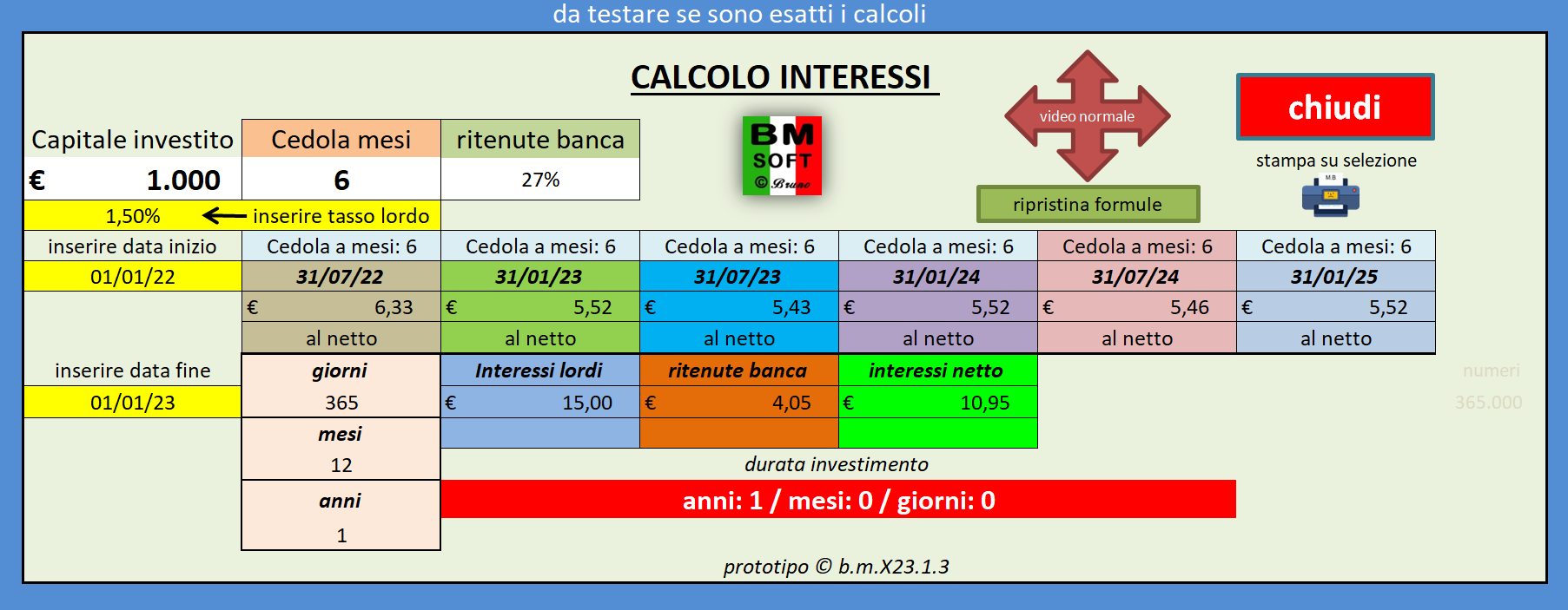 Download programmi Excel - La pagina del sapere